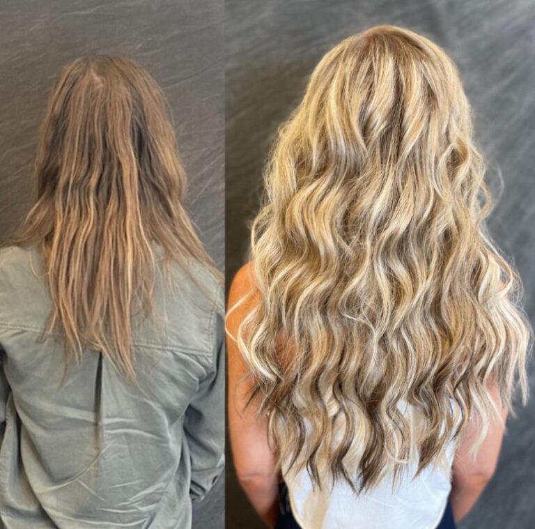 Hair Extensions Before And After - See The Amazing Results In Frisco ...
